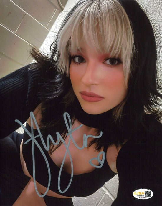 Jamie Hayter 8x10 Promo - JSA Autographed — Highspots UK
