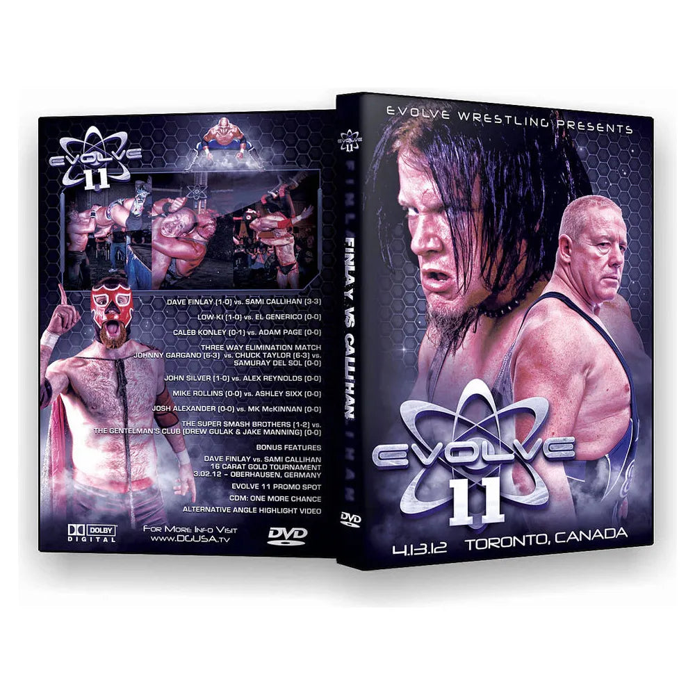 Evolve Wrestling - Volume 11 - DVD — Highspots UK