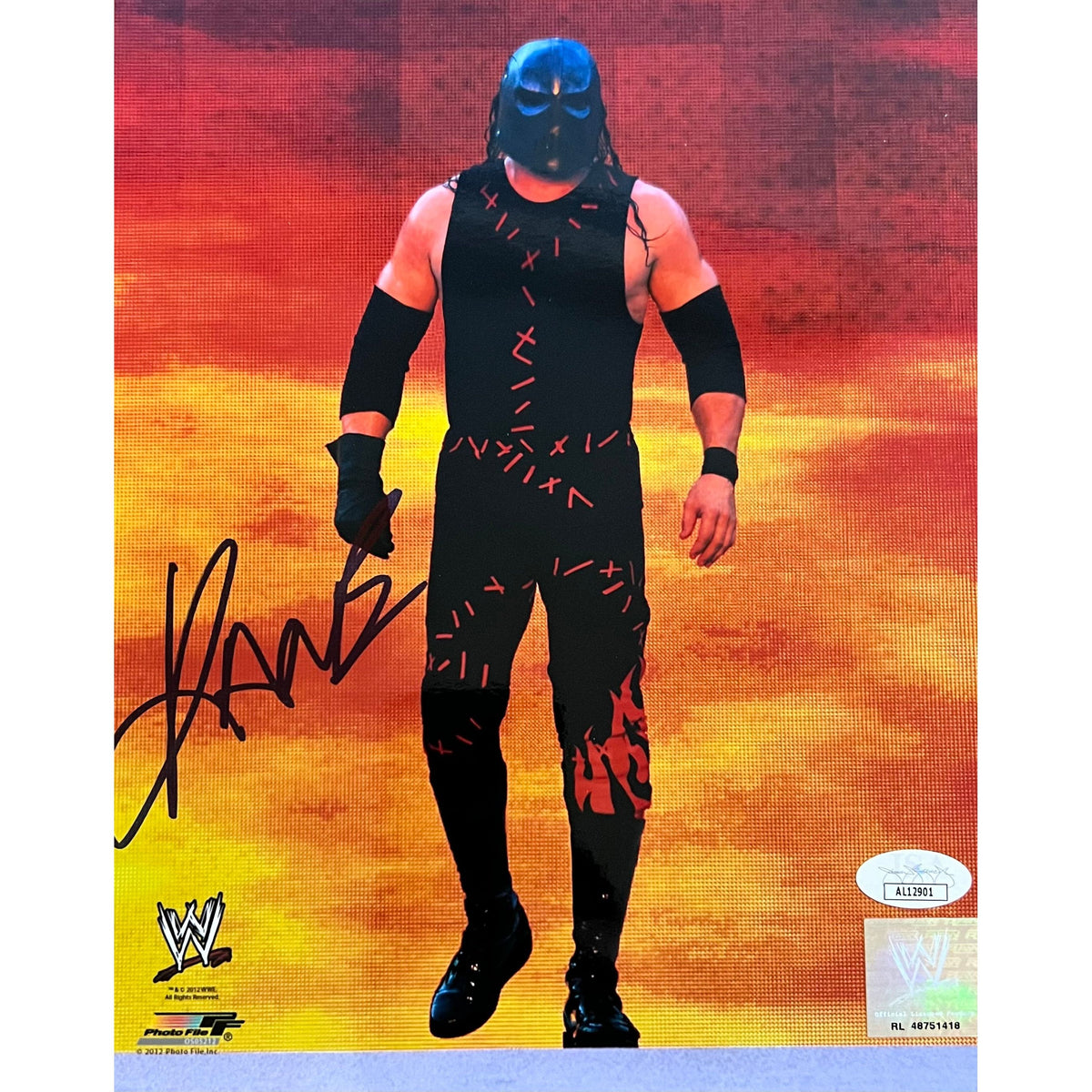 Kane PF 8x10 Promo - JSA Autographed — Highspots UK