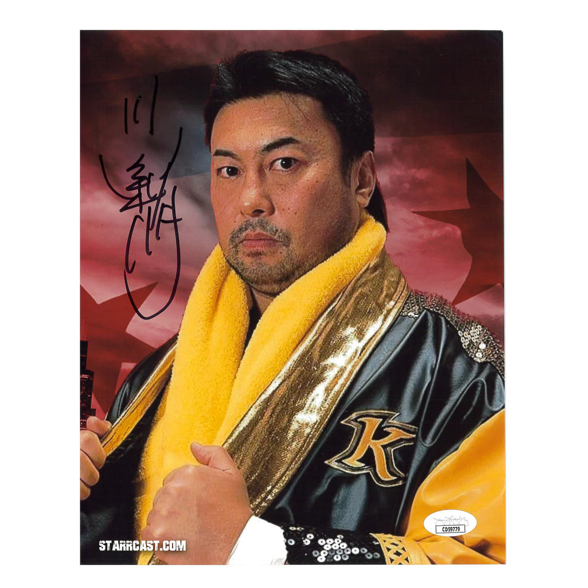 Toshiaki Kawada Starrcast 8x10 Promo - Autographed — Highspots UK