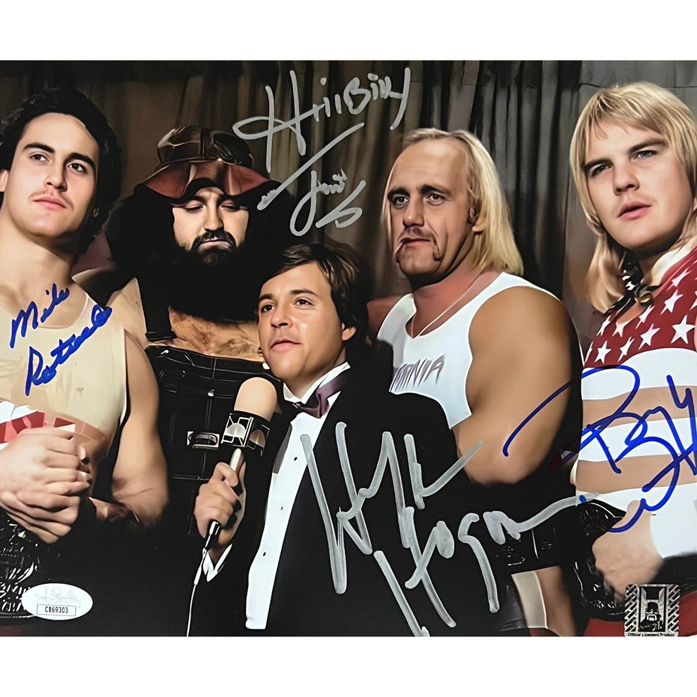 Hulk Hogan , Hillbilly Jim , Mike Rotunda & Barry Windham 8x10 Promo ...