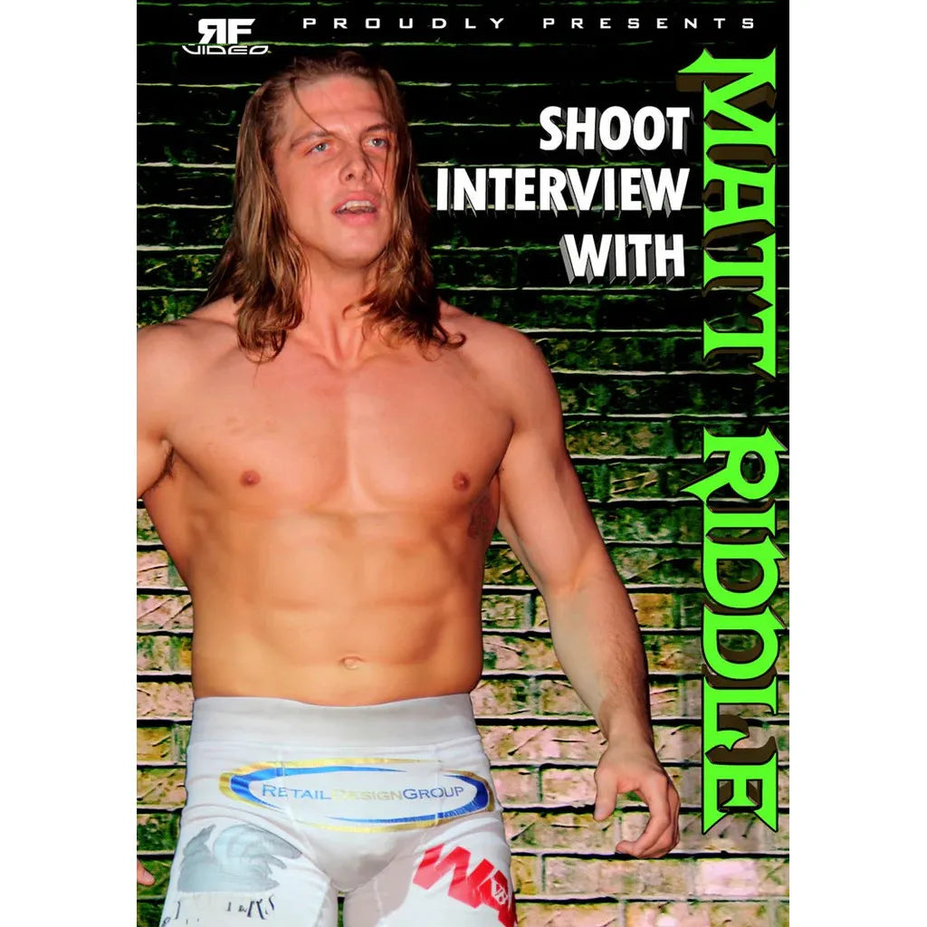Matt Riddle Shoot Interview - DVD-R — Highspots UK