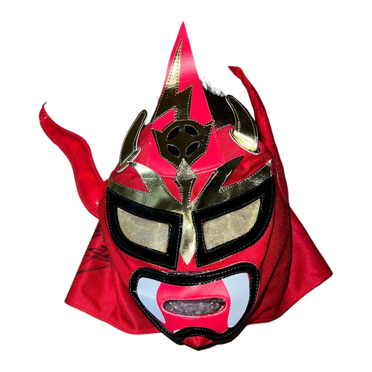 Jushin Liger Pro Wrestling Commercial Mask - JSA Autographed — Highspots UK