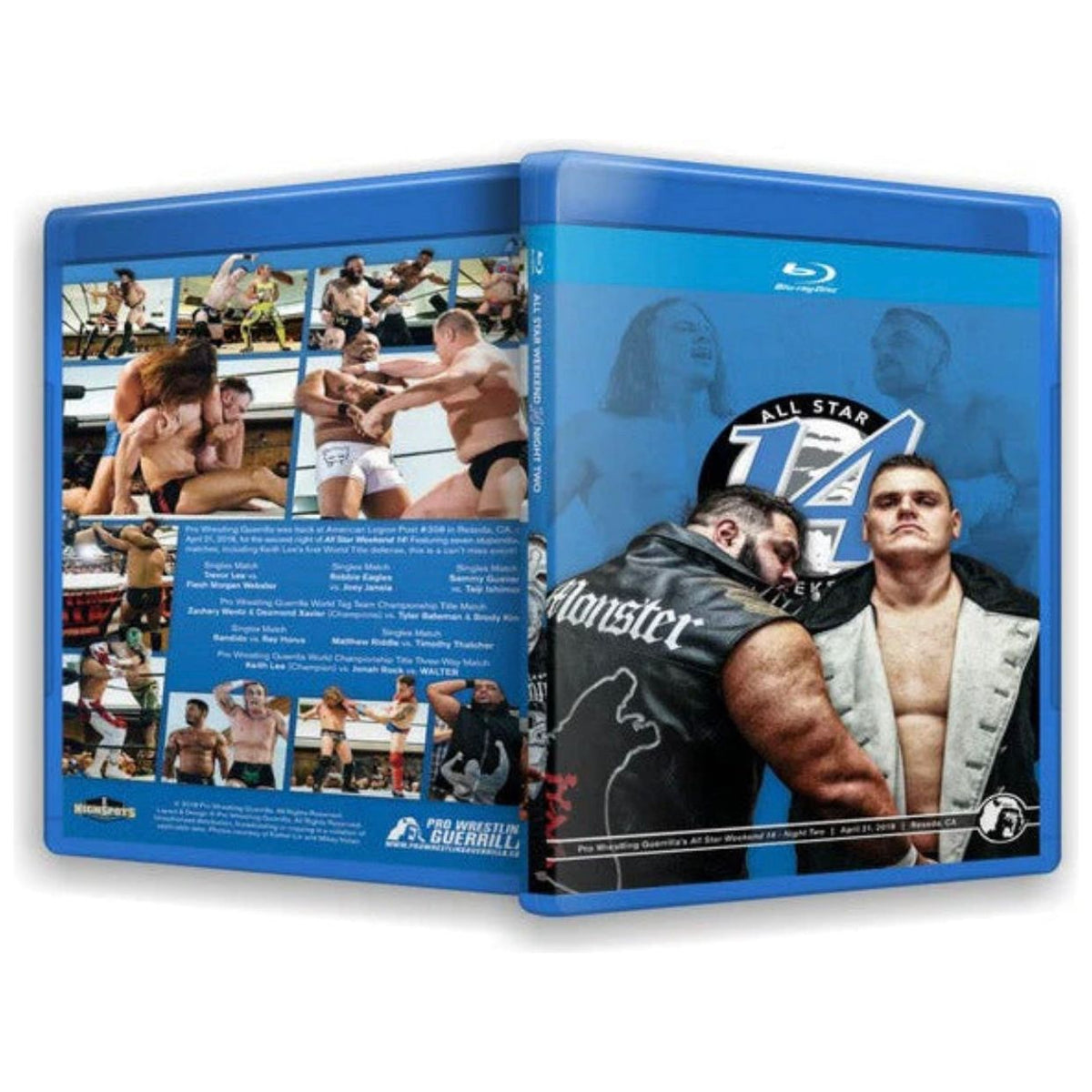 Pro Wrestling Guerrilla - All Star Weekend 14 Night 2 Blu Ray — Highspots UK