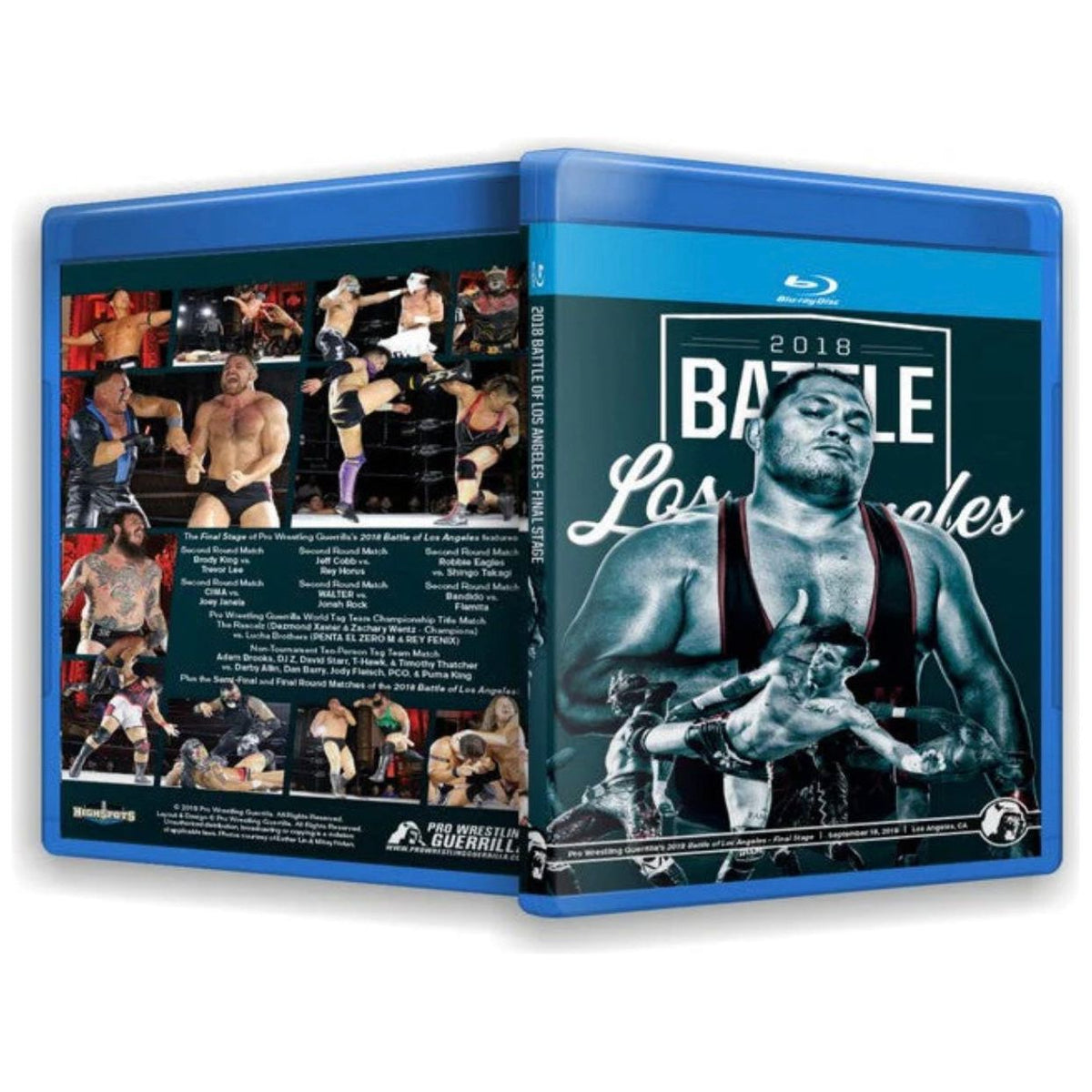 Pro Wrestling Guerrilla - Battle of Los Angeles 2018 Final Stage Blu-R ...