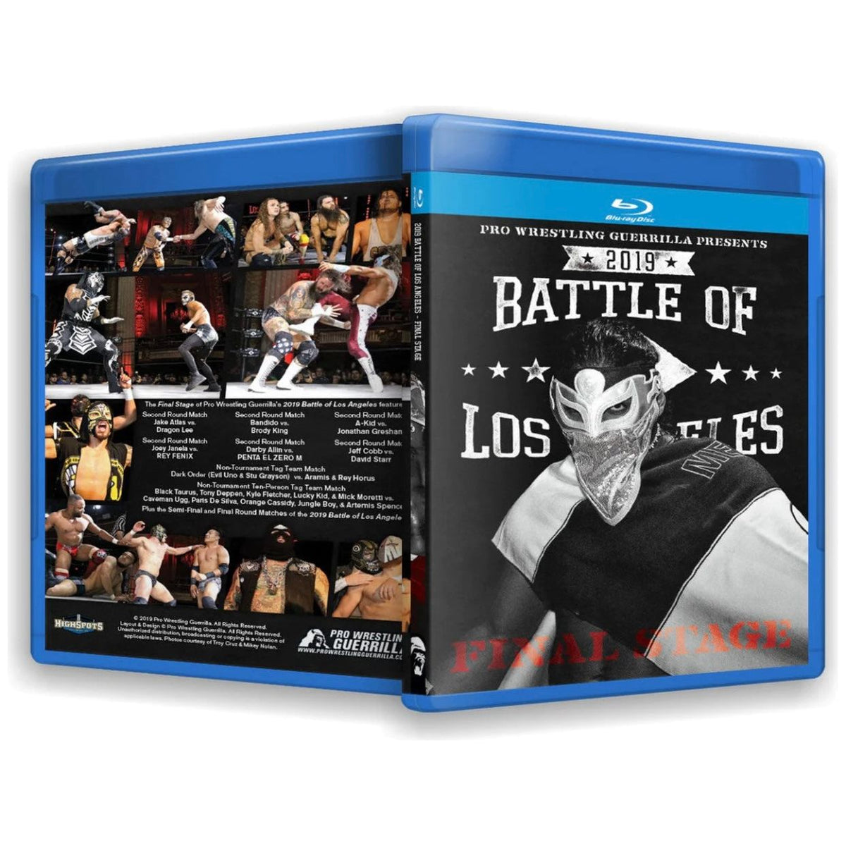 Pro Wrestling Guerrilla - Battle of Los Angeles 2019 Final Stage Blu-R ...
