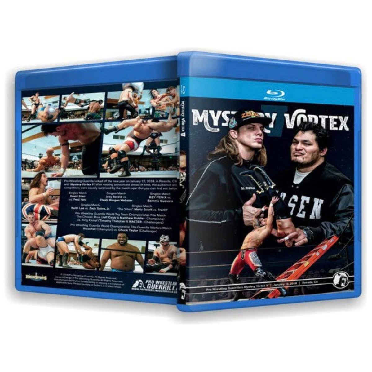Pro Wrestling Guerrilla - Mystery Vortex V Blu-Ray — Highspots UK