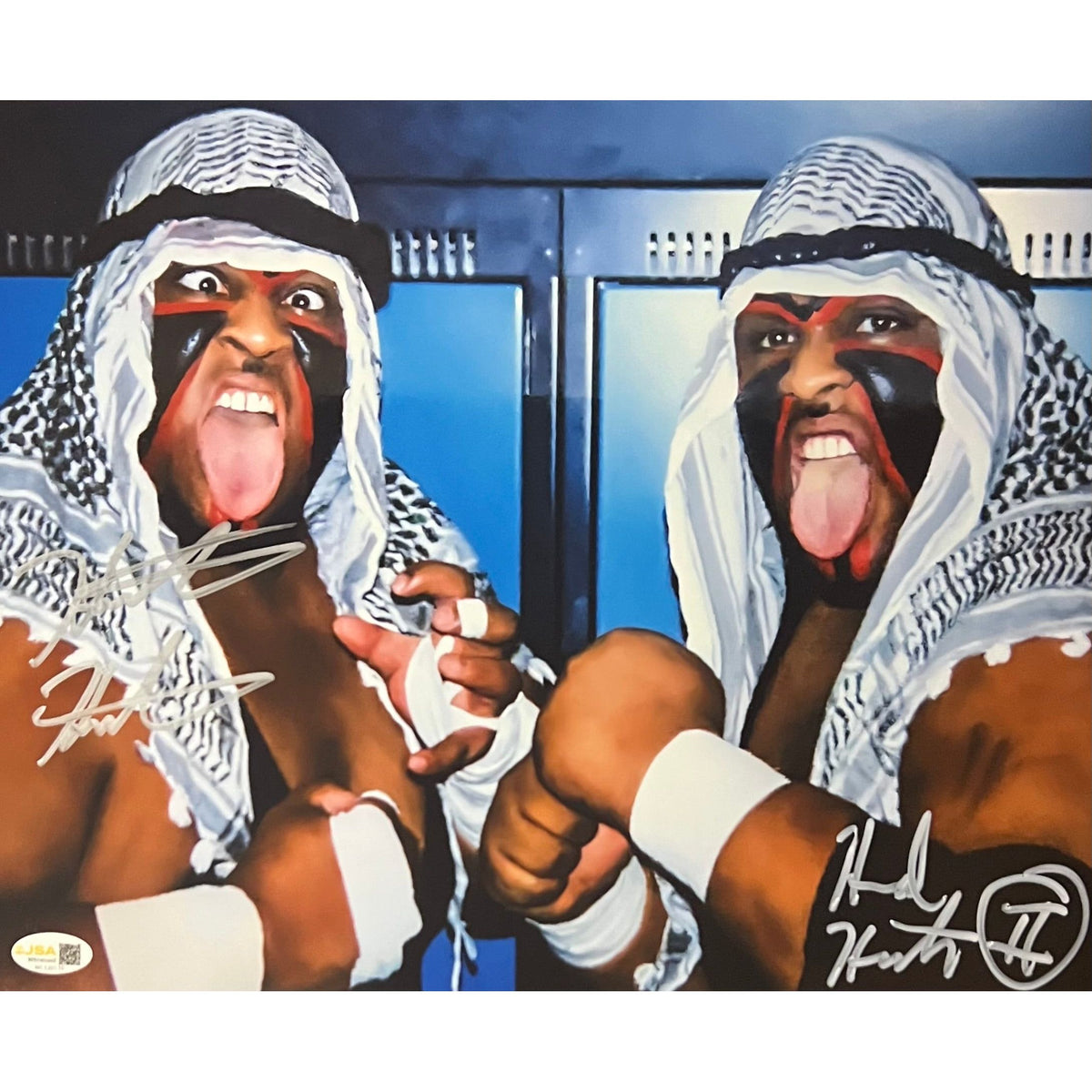 Headhunters 11 x 14 Poster - JSA DUAL AUTOGRAPHED — Highspots UK
