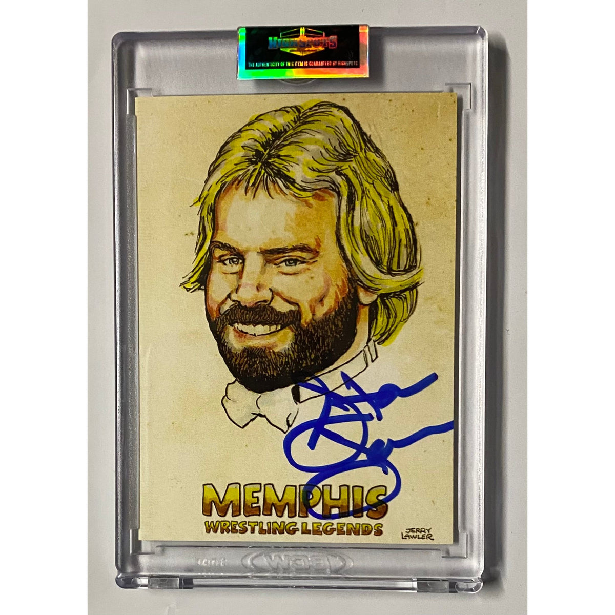 Memphis Wrestling Legends - Stan Lane Trading Card - Autographed ...