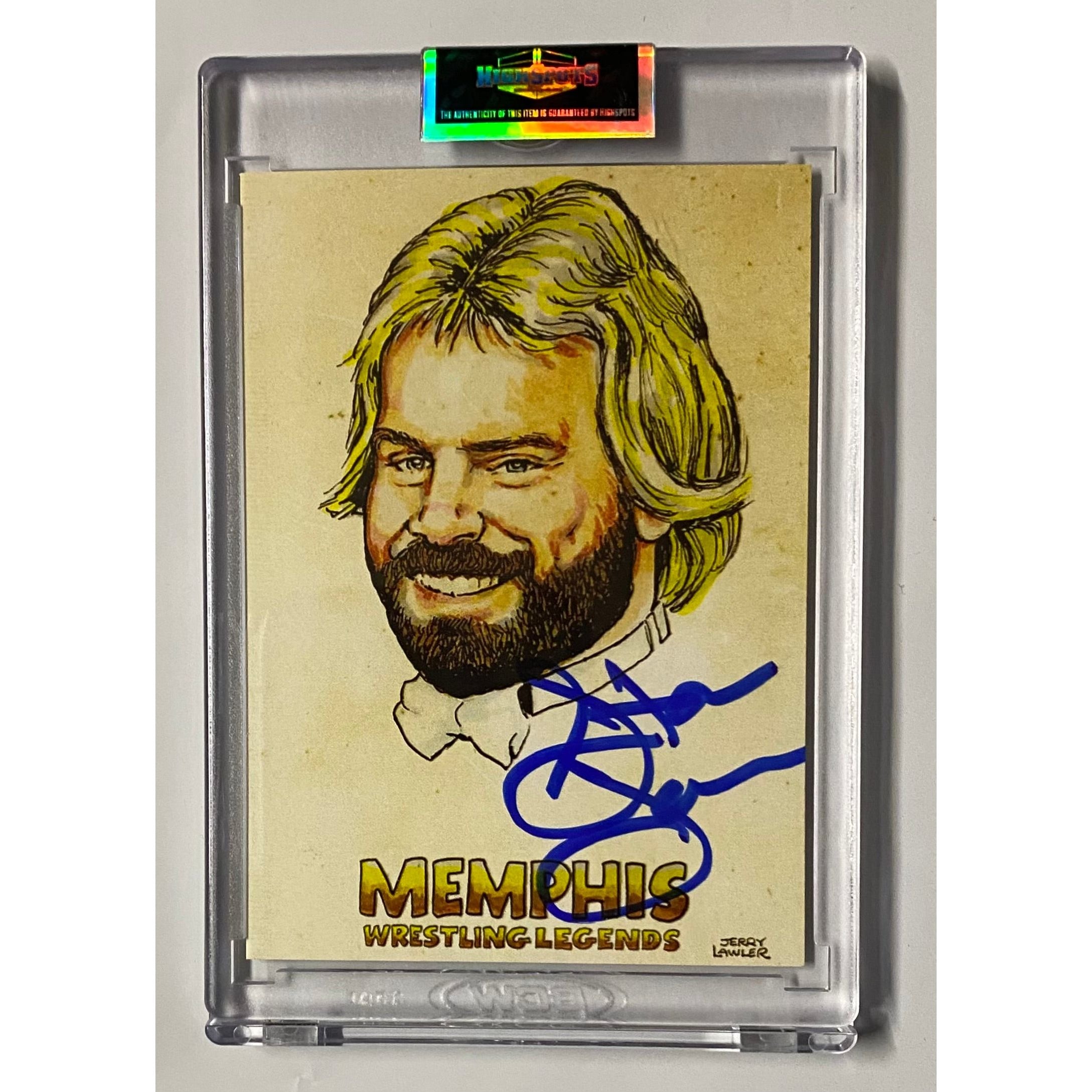 Memphis Wrestling Legends - Stan Lane Trading Card - Autographed ...