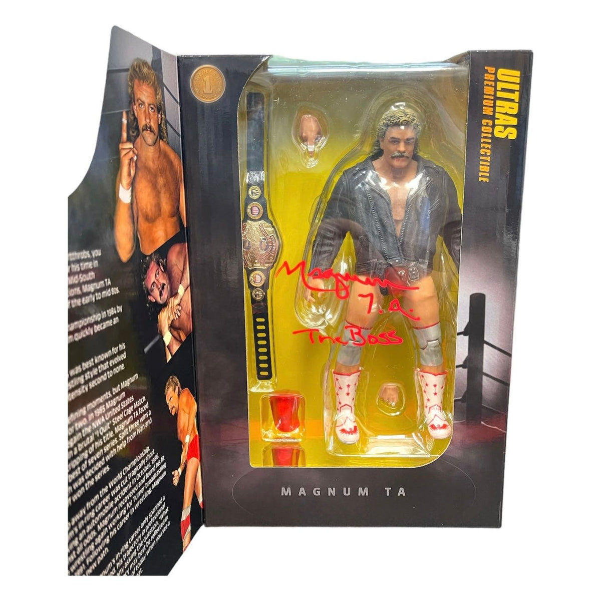 Magnum TA PowerTown Autographed Figure — Highspots UK