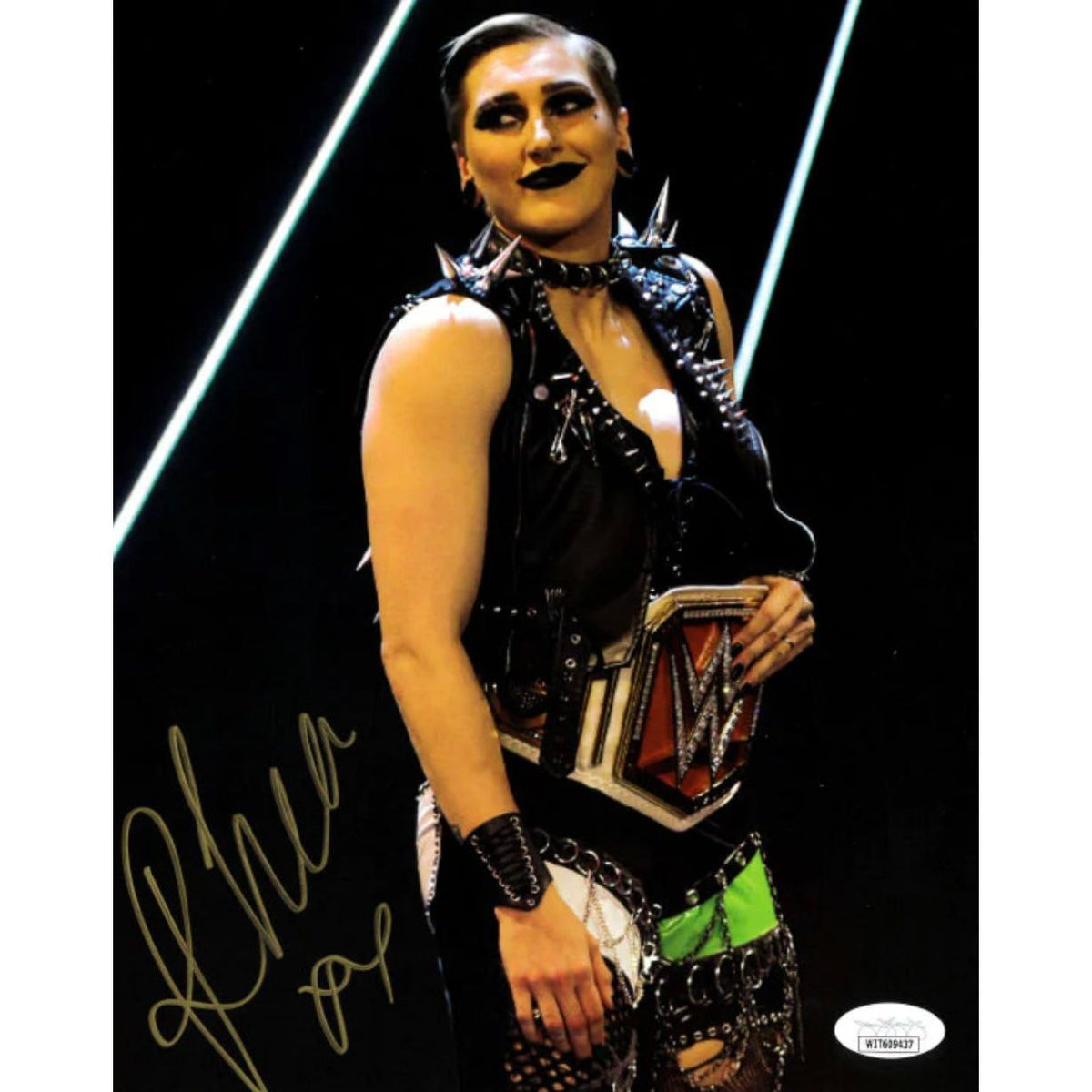 Rhea Ripley Promo - JSA Autographed — Highspots UK