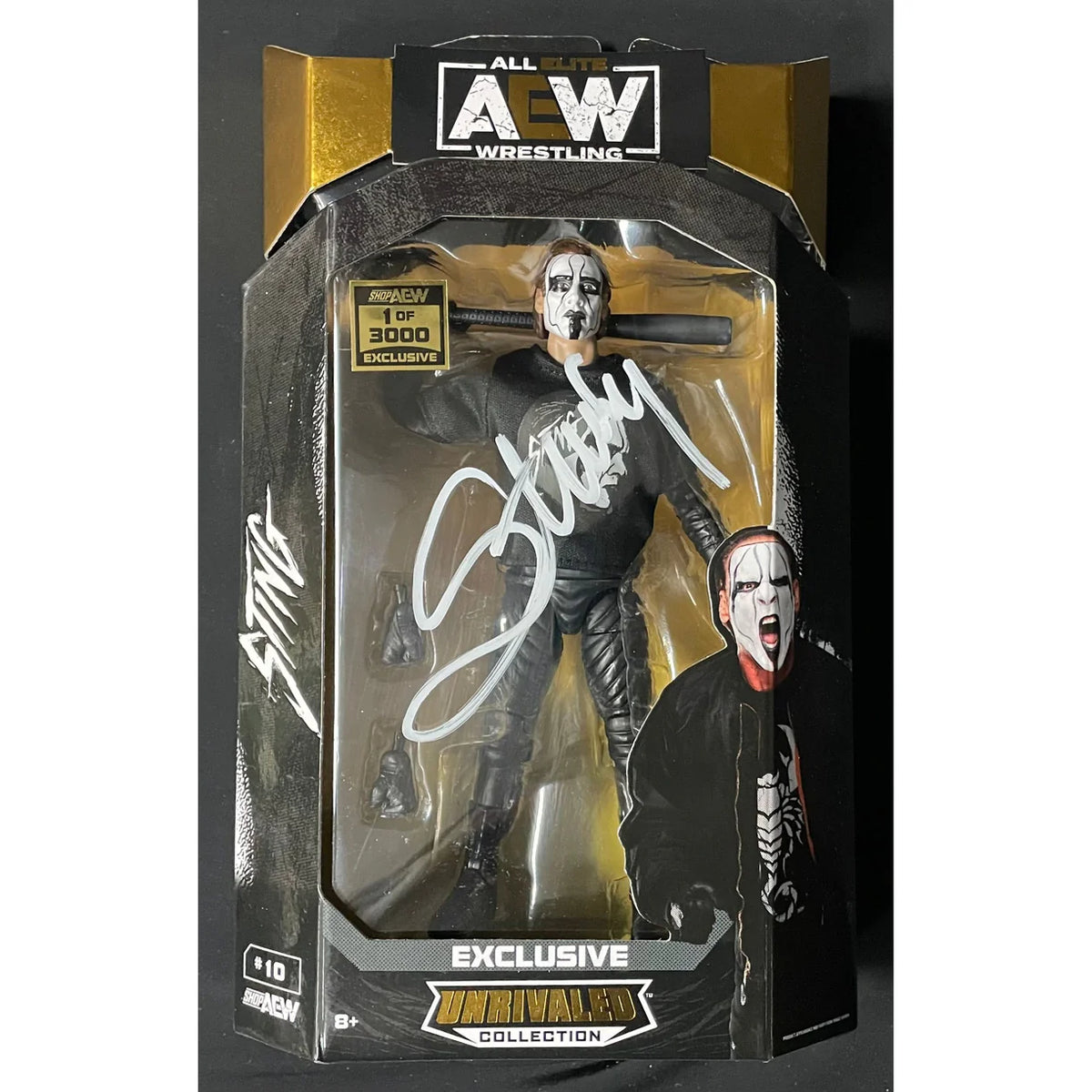 Sting Shop AEW Exclusive # 10 CHASE 1 of 3000 - Autographed — Highspots UK