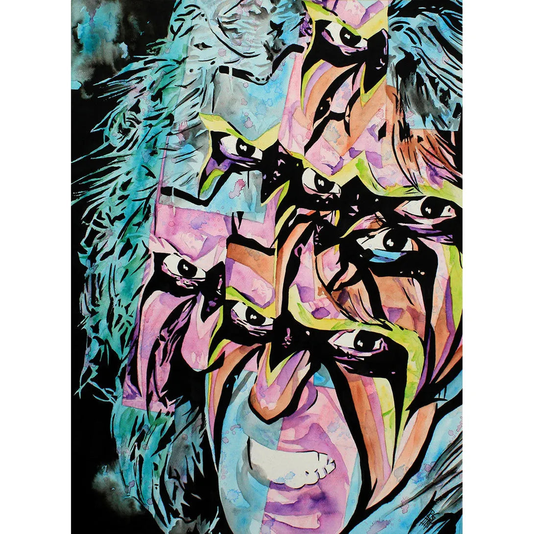 Ultimate Warrior: Eyes Are the Portal 11x14 Poster — Highspots UK