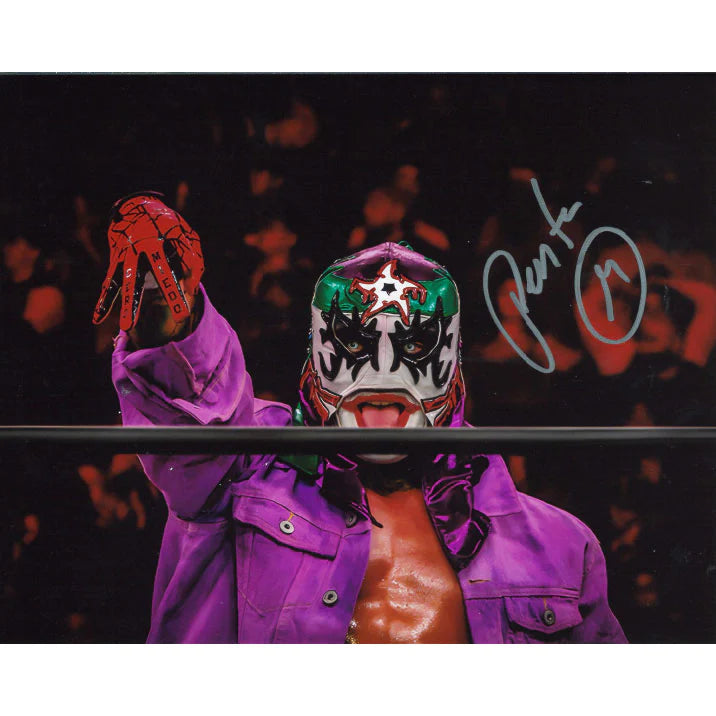 Penta El Zero M Cero Miedo Glove 8 x 10 Promo - AUTOGRAPHED — Highspots UK