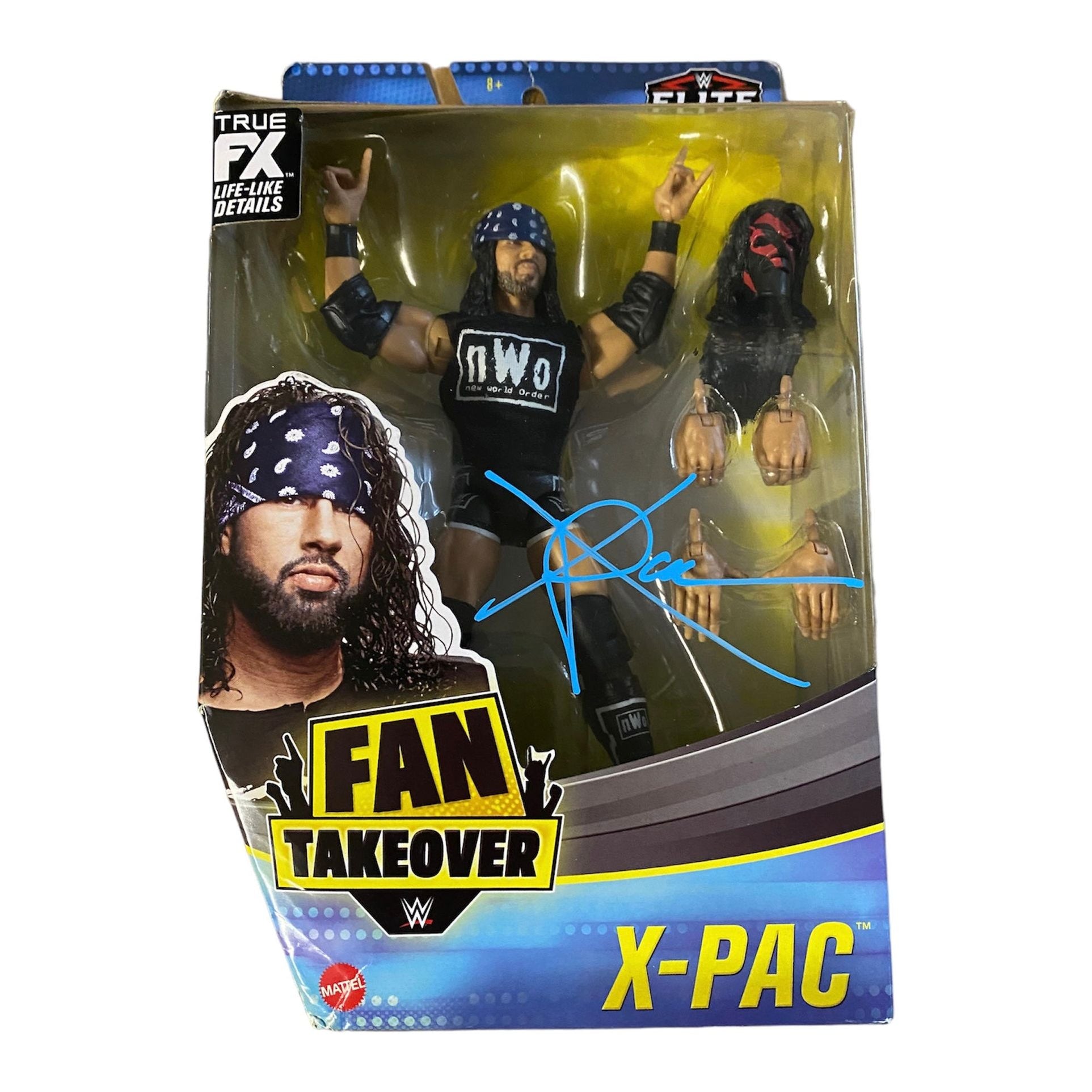 X-Pac WWE Fan Takeover Series - Elite Figure - Autographed — Highspots UK