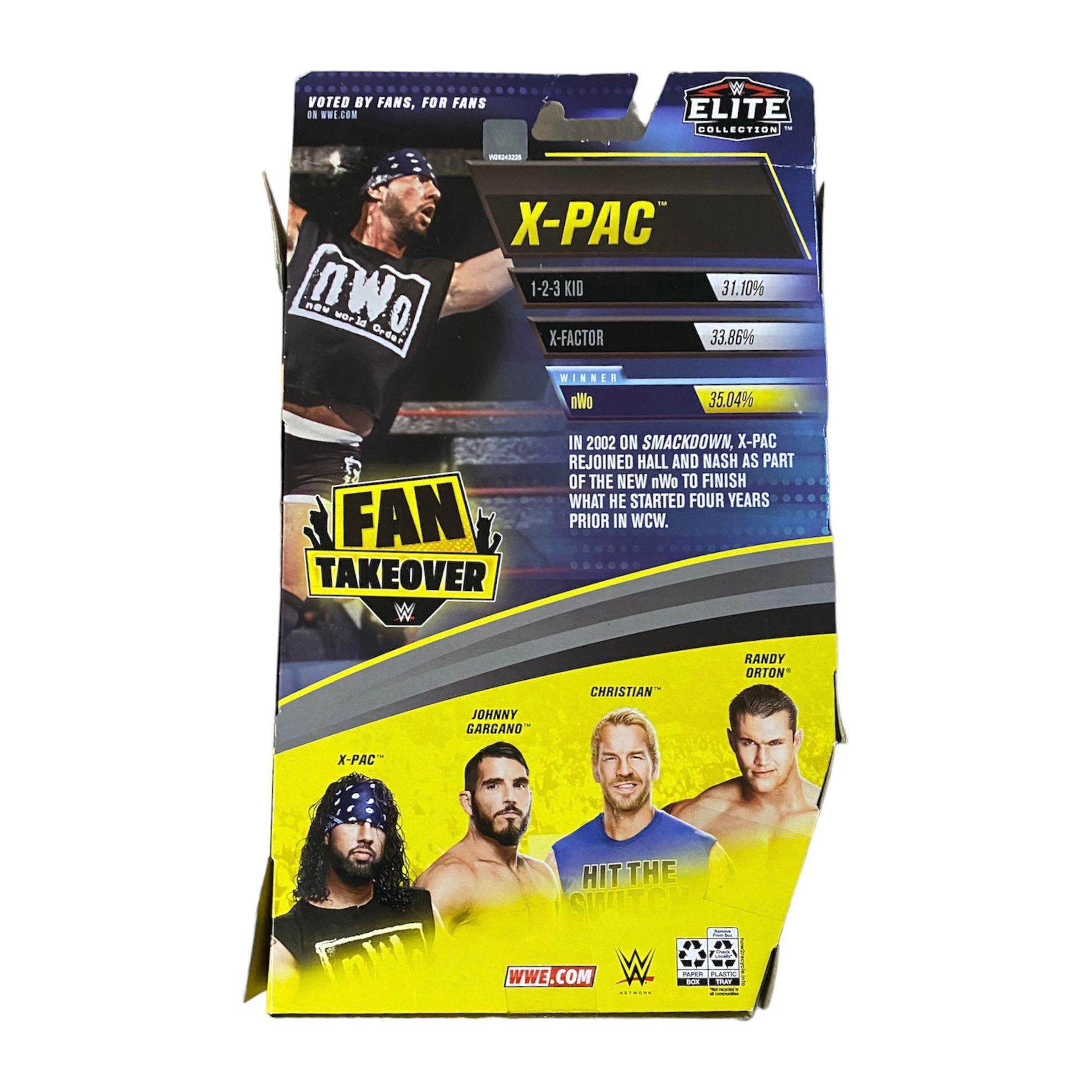 X-Pac WWE Fan Takeover Series - Elite Figure - Autographed — Highspots UK