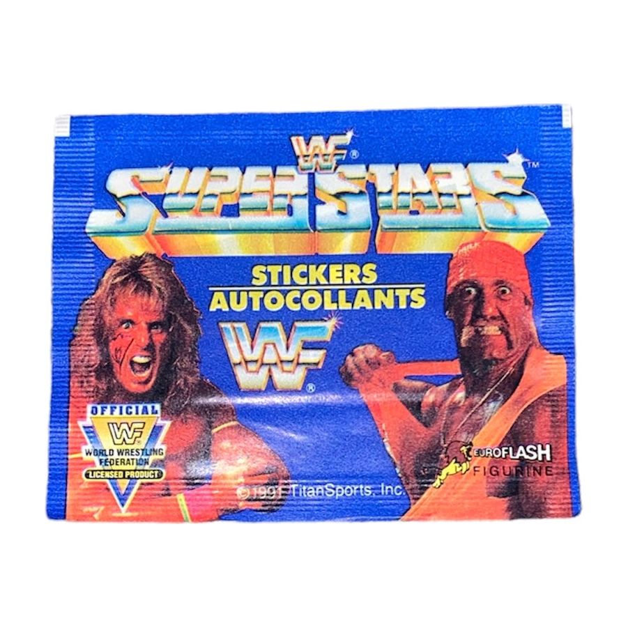 Official WWF Vintage Stickers 1991 — Highspots UK