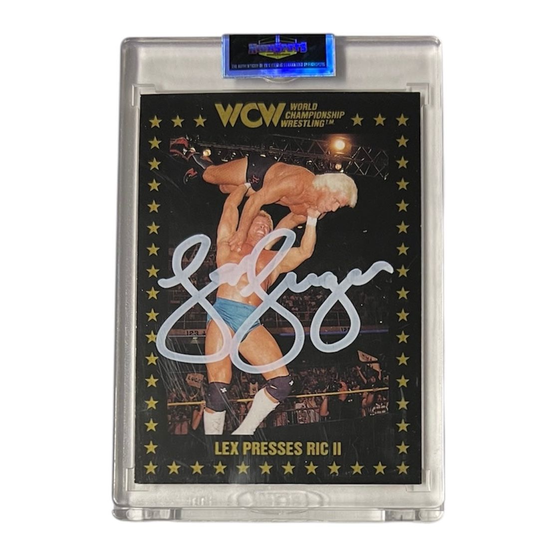 Lex Luger WCW 1991 Trading Card - Autographed — Highspots UK