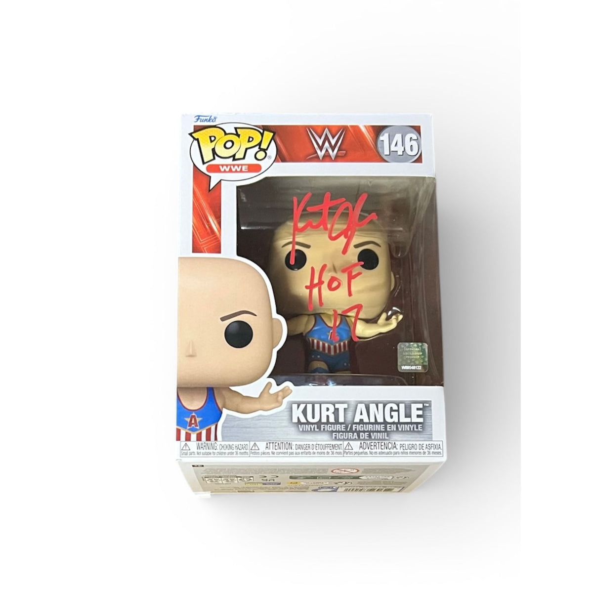 Kurt Angle WWE Funko #146 - JSA Autographed — Highspots UK