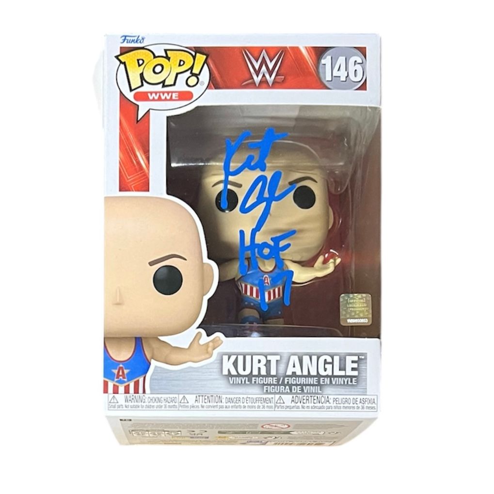 Kurt Angle WWE Funko #146 - JSA Autographed — Highspots UK