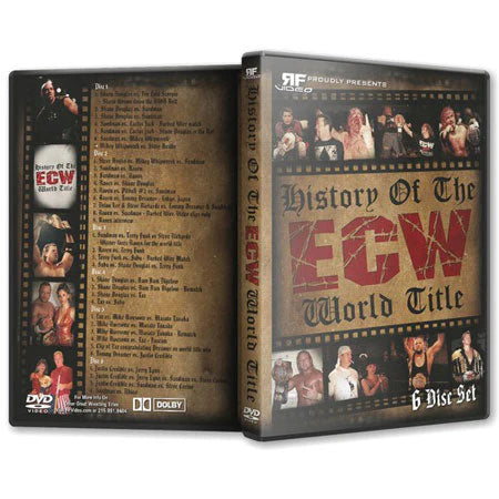 History of the ECW World Title DVD-R Set — Highspots UK