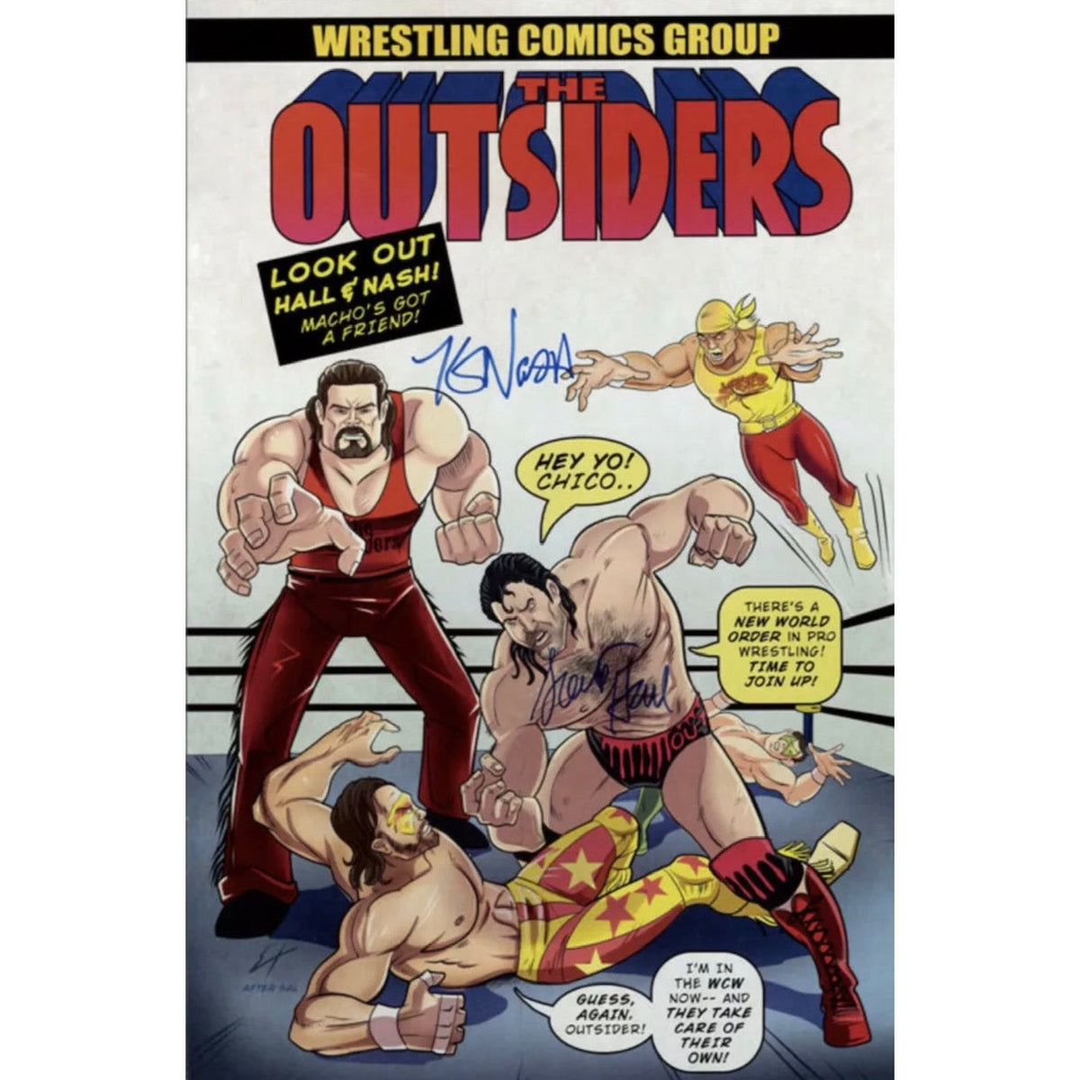 Outsiders 11x17 Poster - DUAL AUTOGRAPHED — Highspots UK