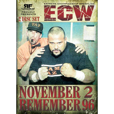 ECW: November To Remember 1996 Double DVD-R Set — Highspots UK