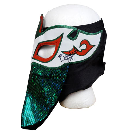 Bandido Green Mask - AUTOGRAPHED — Highspots UK