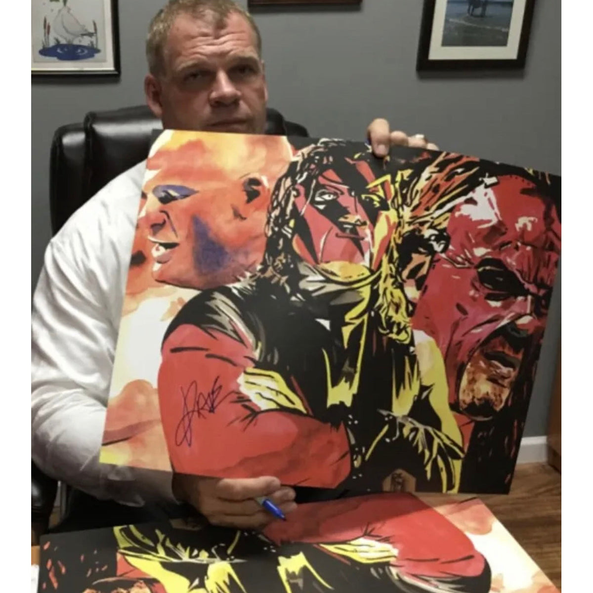 Kane 18x24 AUTOGRAPHED Print — Highspots UK