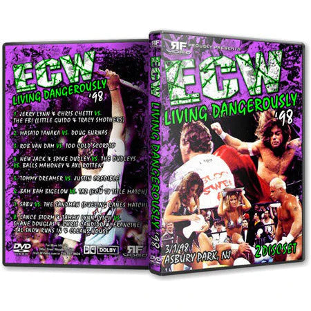 ECW Living Dangerously 99 DVD-R Set — Highspots UK