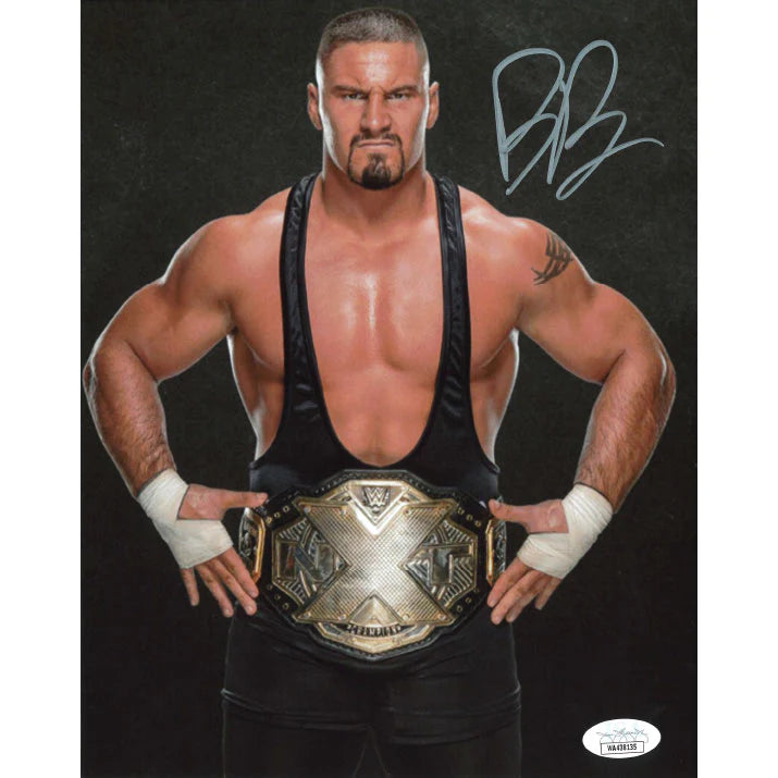 Bron Breakker Black BG 8 x 10 Promo - JSA AUTOGRAPHED — Highspots UK