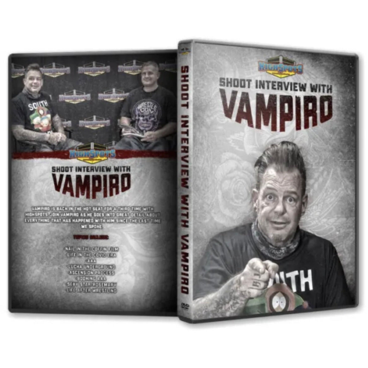 Vampiro 2020 Shoot Interview DVD-R — Highspots UK