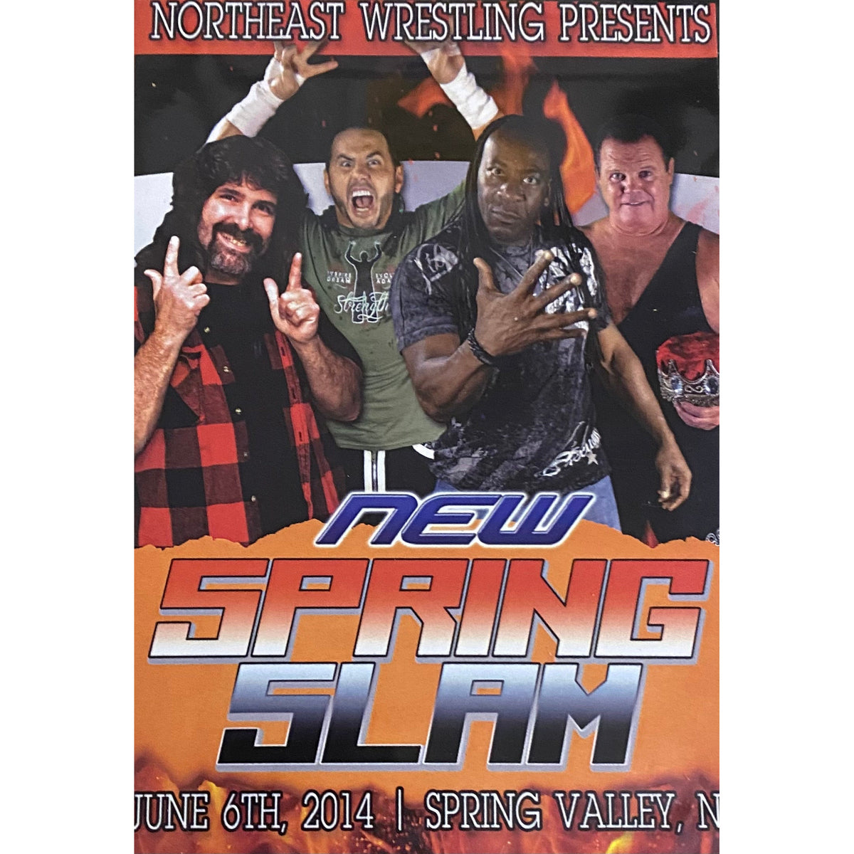 NEW Spring Slam 2014 DVD-R — Highspots UK