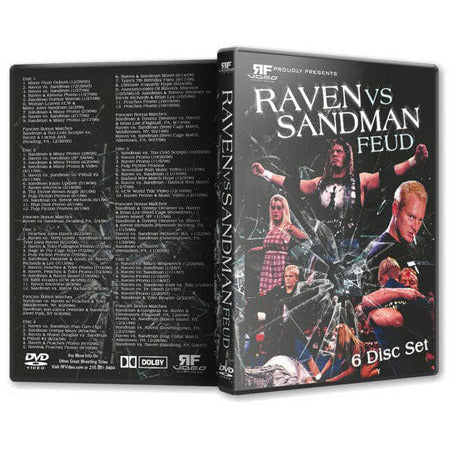 ECW - Raven vs Sandman 6-DVD-R Set — Highspots UK