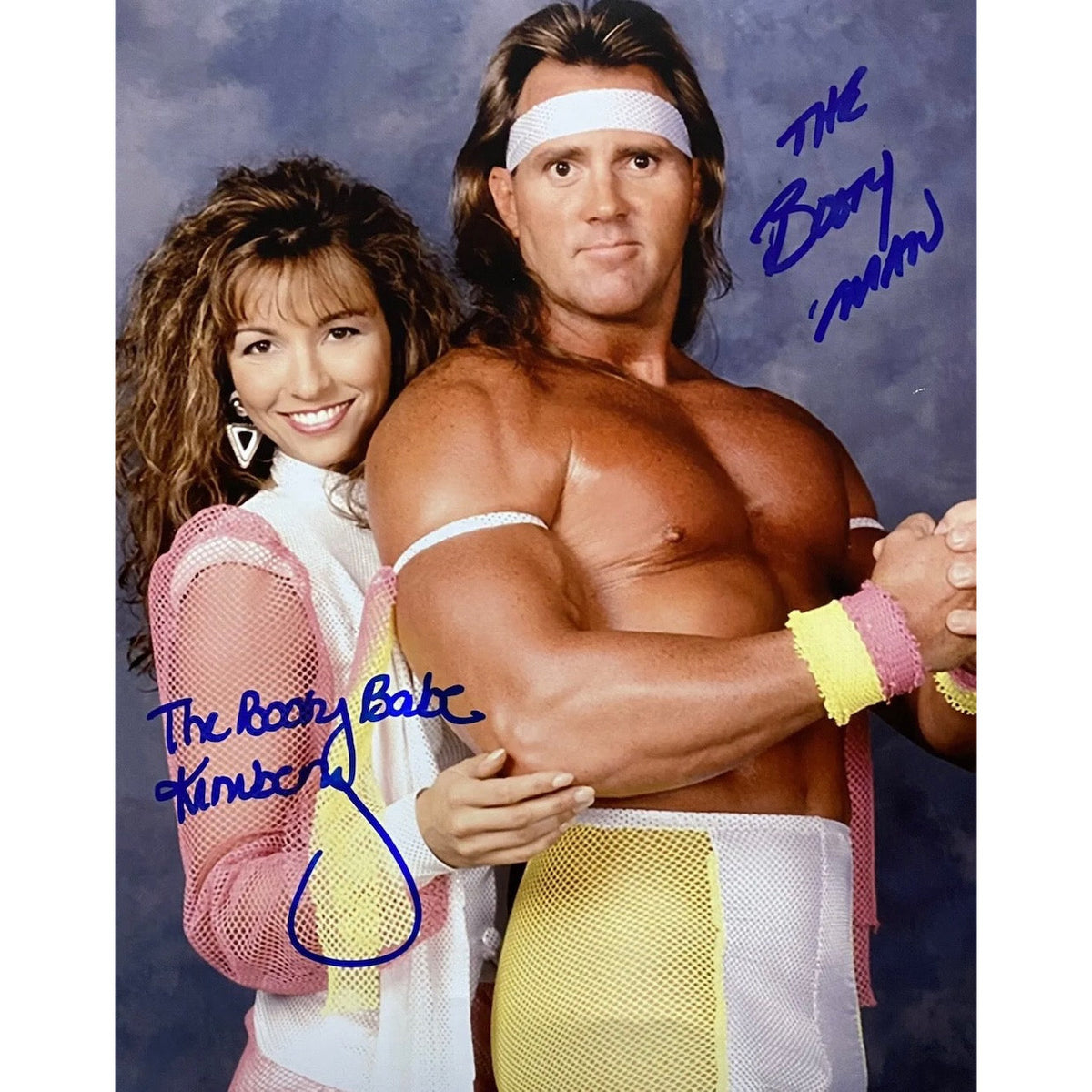 Booty Man and Booty Babe Promo - DUAL AUTOGRAPHED — Highspots UK