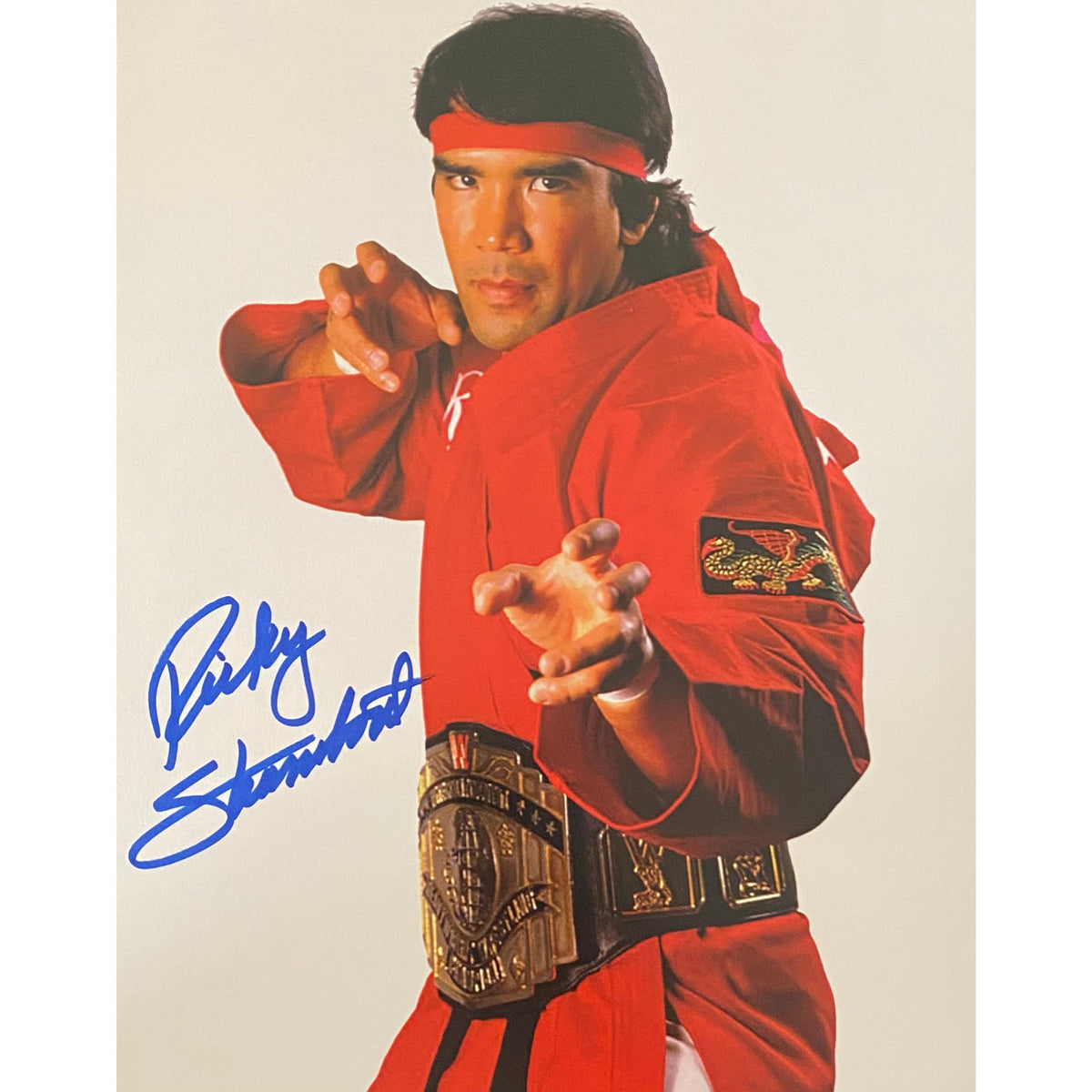 Ricky The Dragon Steamboat Promo - Autographed — Highspots UK