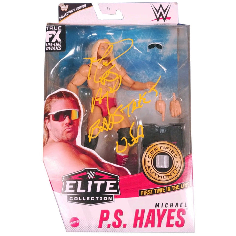 MICHAEL PS HAYES - WWE Elite Figure - AUTOGRAPHED — Highspots UK