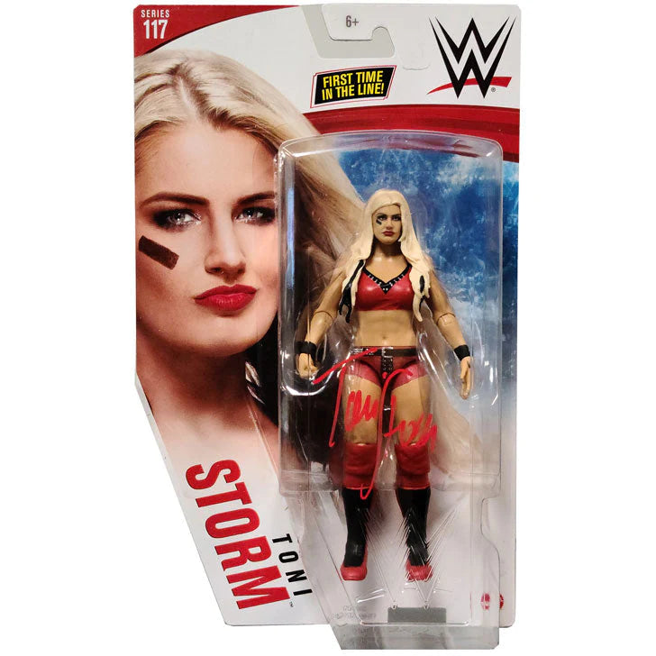 TONI STORM WWE BASIC FIGURE - AUTOGRAPHED — Highspots UK