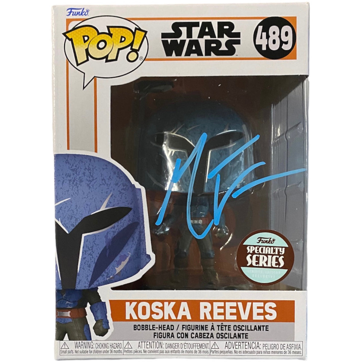 Koska Reeves ( Sasha Banks ) Star Wars Funko Pop #489 JSA Autographed ...